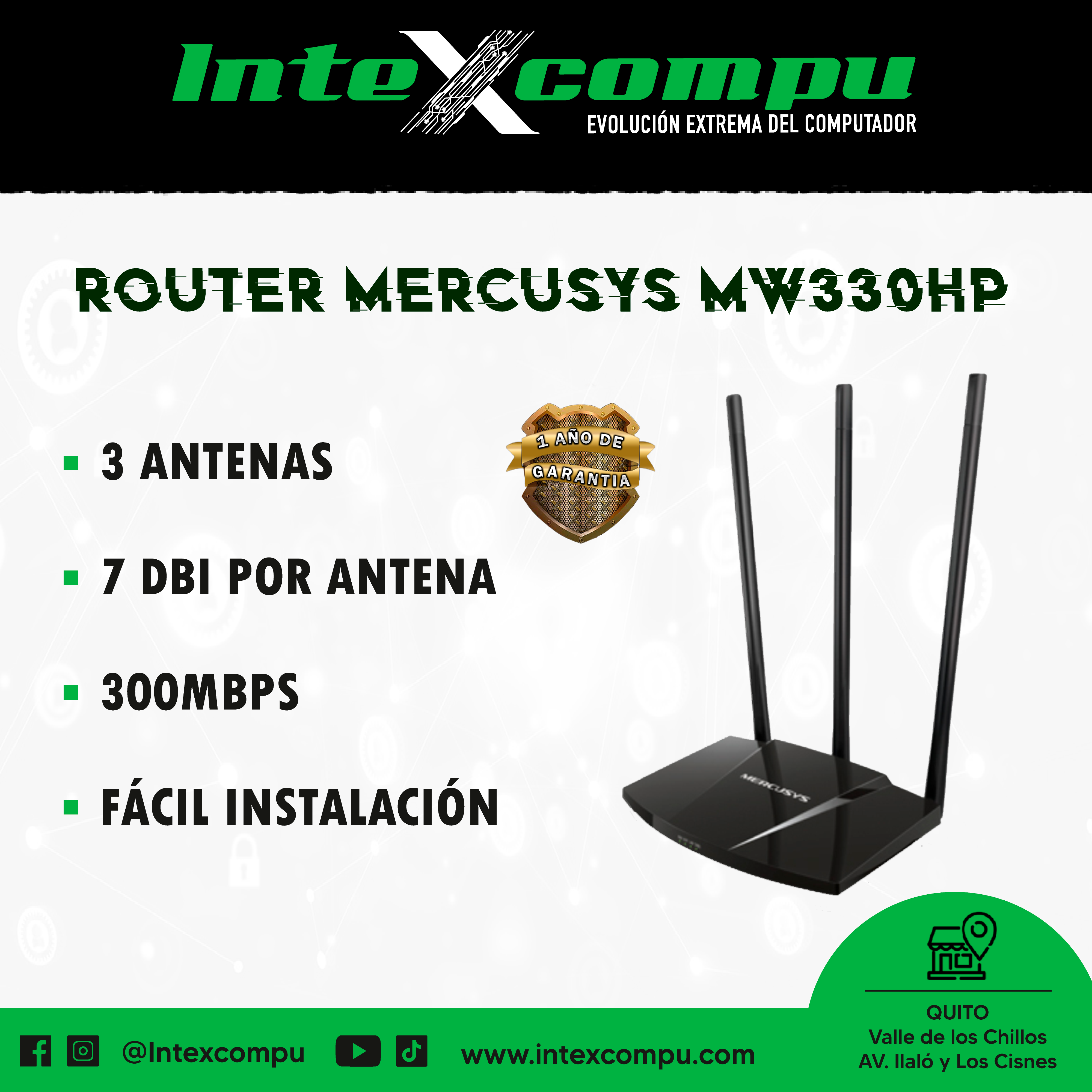 Router Mercusys MW330HP